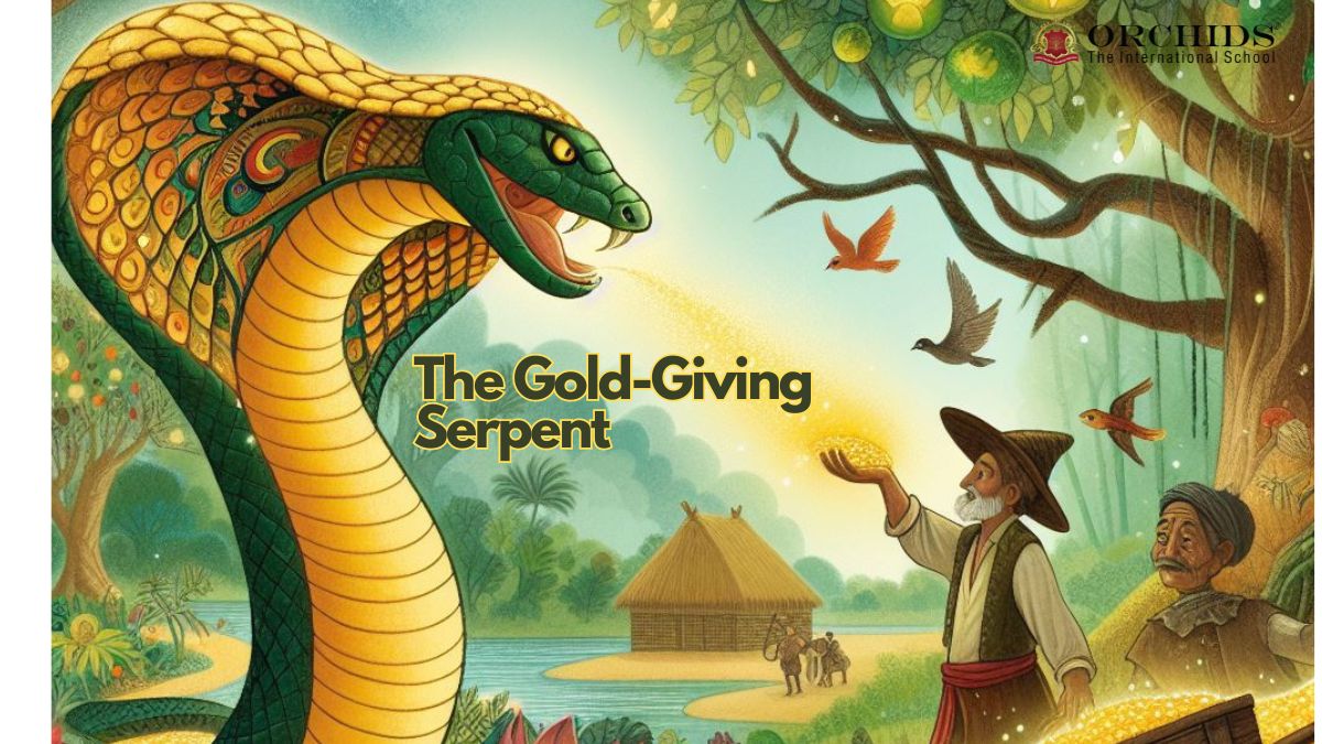 The Gold-Giving Serpent story for Kids | A Fascinating Tale of Panchatantra